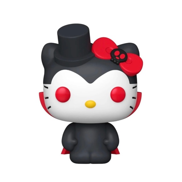 Funko | Toys | Funko Hello Kitty Vampire Figure Black Red And White ...